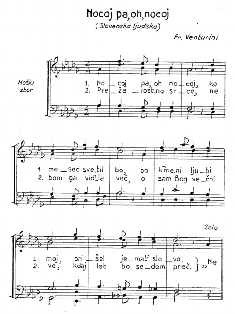 Nocoj Pa, Oh, Nocoj | PDF