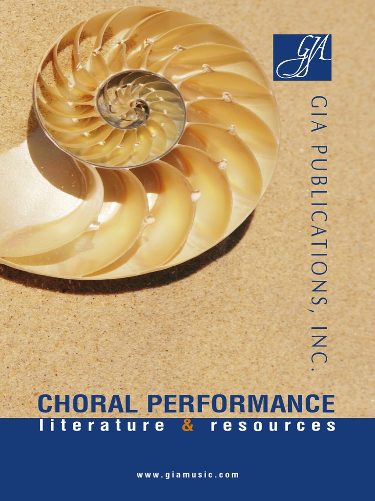 Choral Performance: Literature Resources | Download Free PDF | Choir ...