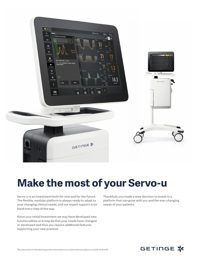 Make The Most of Your Servo-U | PDF | Medical Treatments | Medical ...