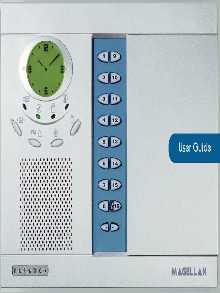 User Guide: Unit Shown Is Actual Size | PDF | Security Alarm | Computing