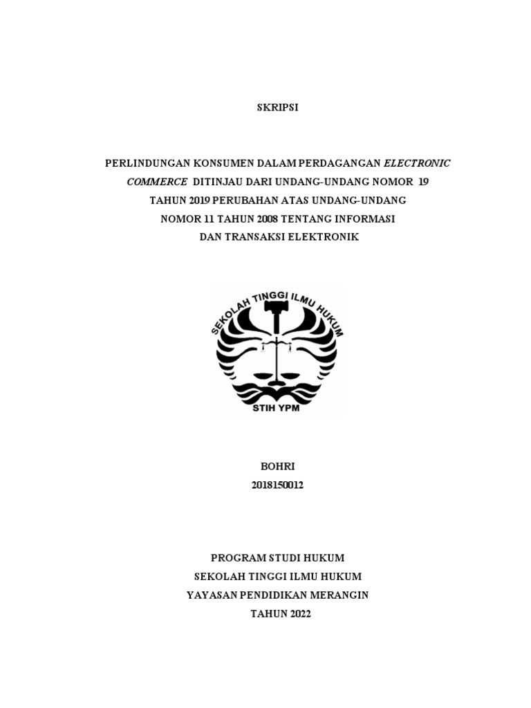 Koper Proposal Skripsi | PDF