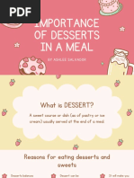 Methods of Preparing Desserts | PDF | Desserts | Custard