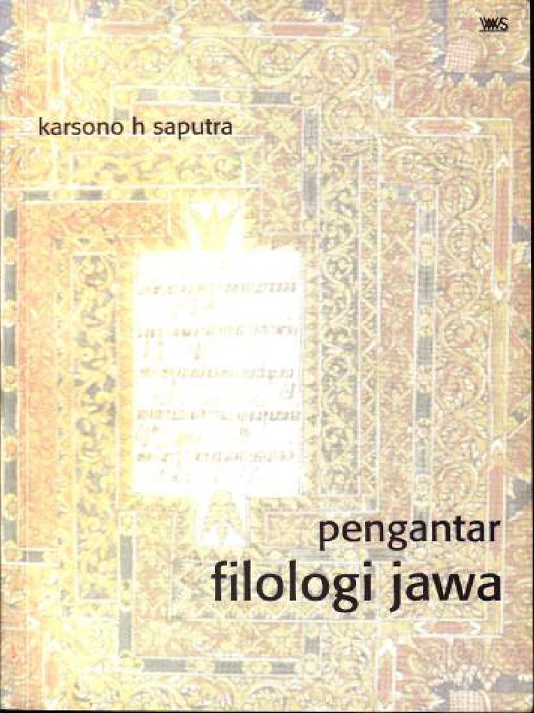 Pengantar Filologi Jawa | PDF
