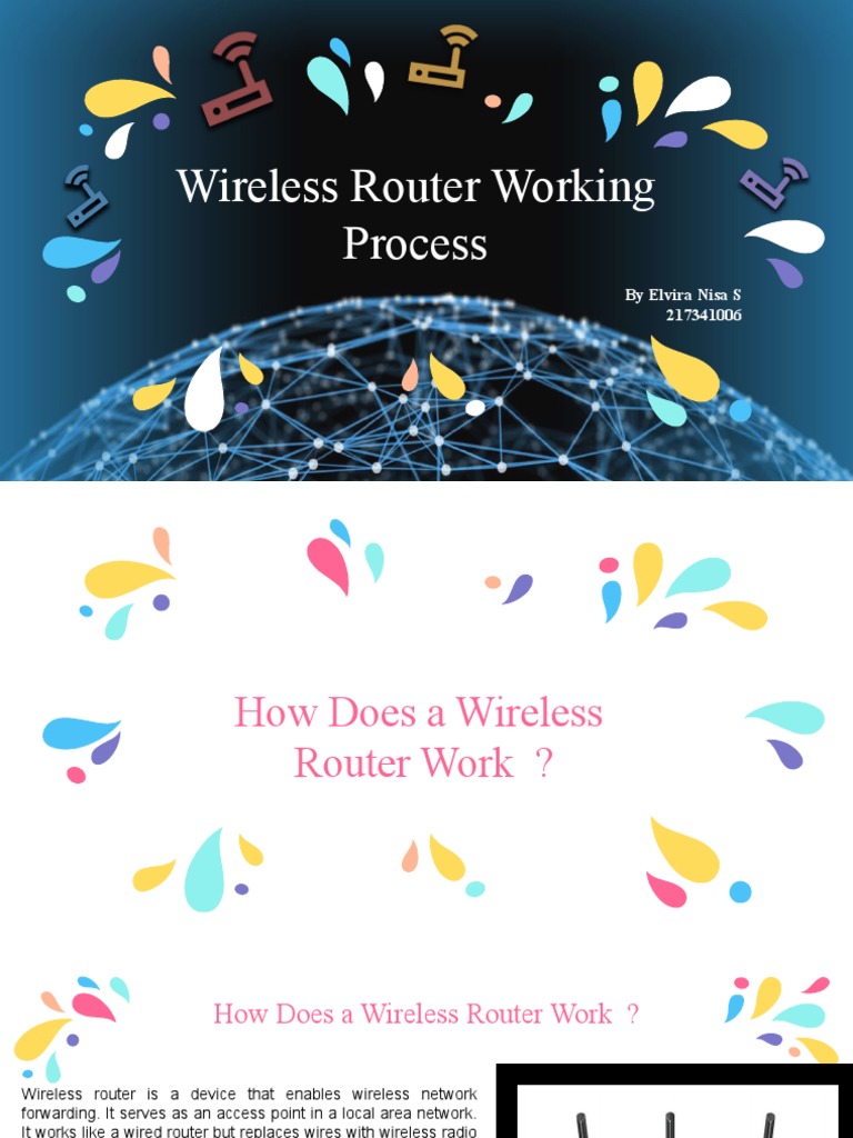 A Wireless Router Working Process | PDF | Computer Network | Wireless