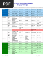 LCMS 2020 2021 Church Year Calendar Three Year Series B | PDF ...