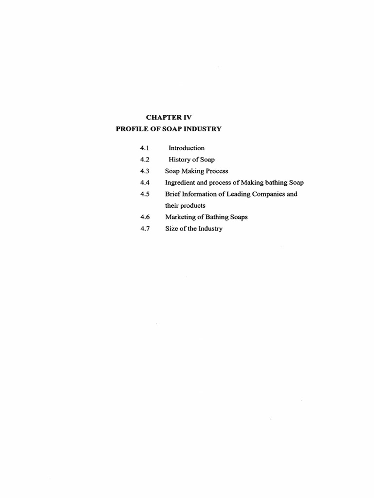 Soap Industry Project Report | PDF | Soap | Sodium Hydroxide