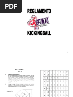 Principales Reglas Del Kikimbol | PDF
