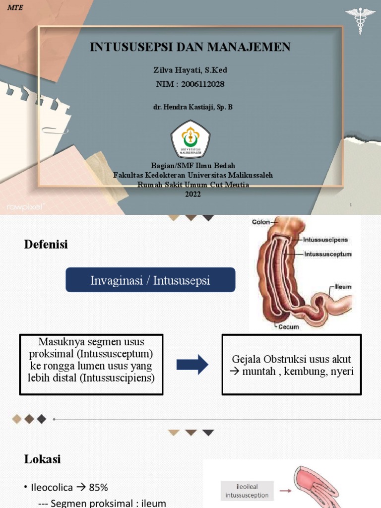 Intususepsi | PDF | Sains & Matematika