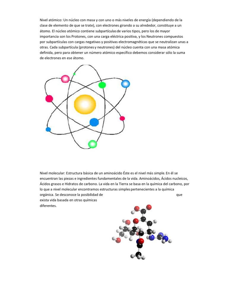 Nivel atómico