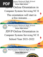 JDVP-TVL Guidelines for SHS Students | PDF | School Voucher