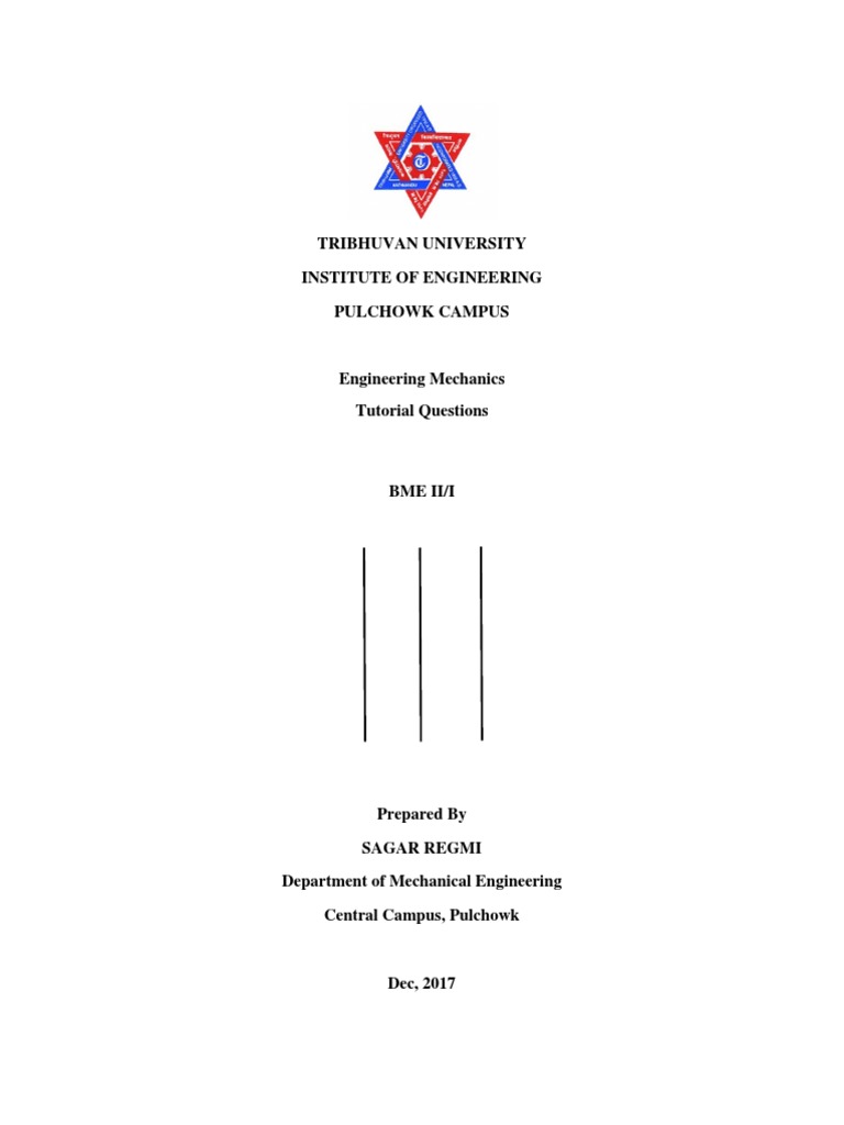 Mechanics Tutorial | PDF | Rotation Around A Fixed Axis | Force