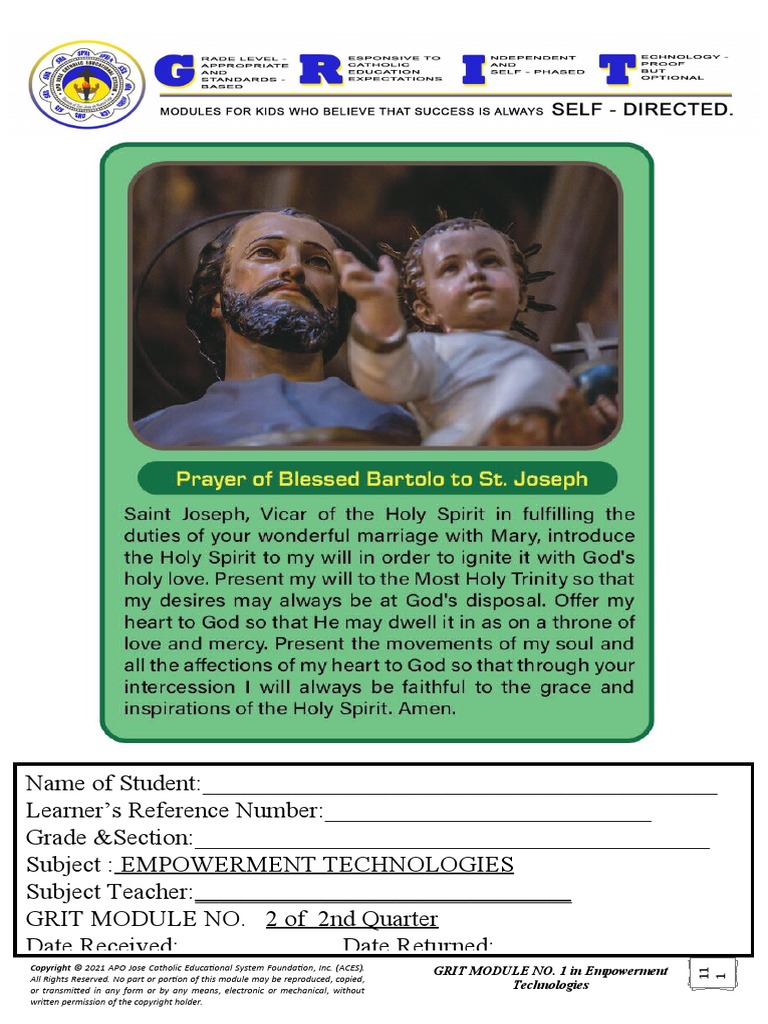 Emp Tech MODULE 2 OF 2ND QUARTER | PDF | Educational Technology | World ...