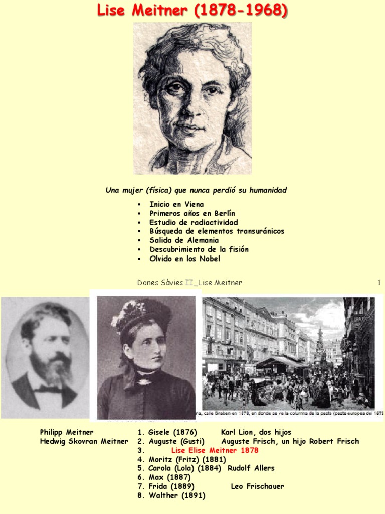 Lise Meitner | PDF | Desintegración radioactiva | Núcleo atómico
