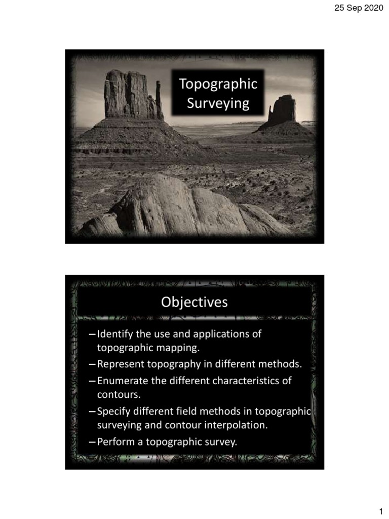Topographic Surveying: Department of Geodetic Engineering Training ...