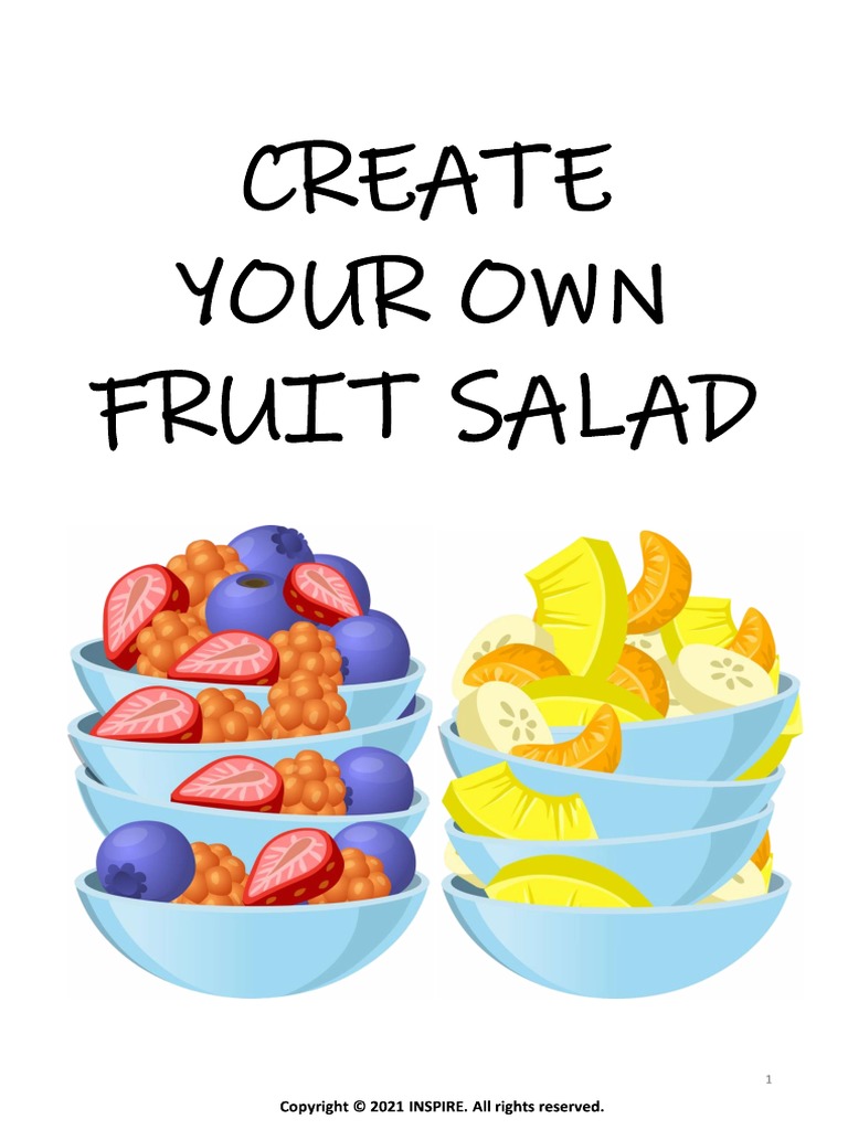 Venkata Lingamallu IB Primary Years - Fruit Salad Math | PDF