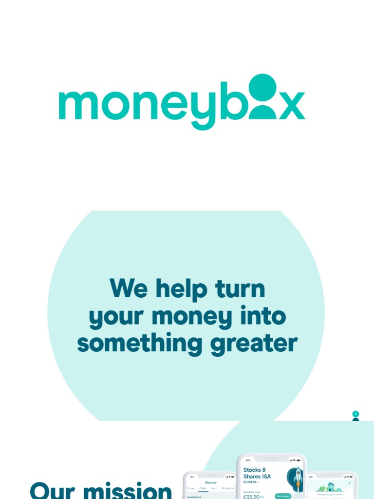 Moneybox Moneybox Crowdfund Investor Presentation | PDF | Venture ...