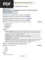 Multimedia MCQ | PDF | Data Compression | Computer Graphics