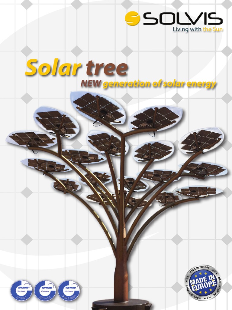SOLAR - TREE Brochure A5 20170104 | PDF | Photovoltaics | Solar Energy