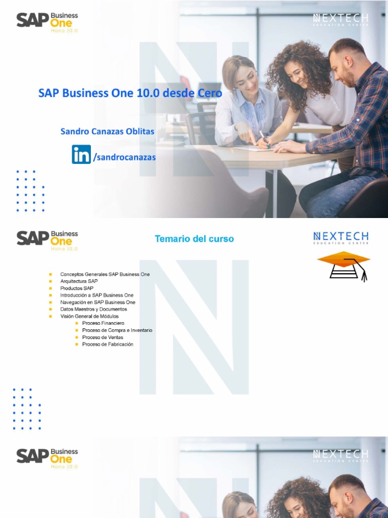 Introduccion SAPB1 HANA 10 Presentacion | PDF