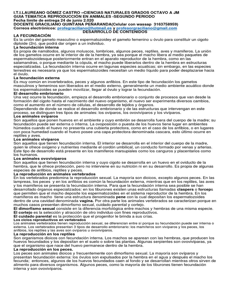 PPPPPP | PDF | Hembra | Reproducción