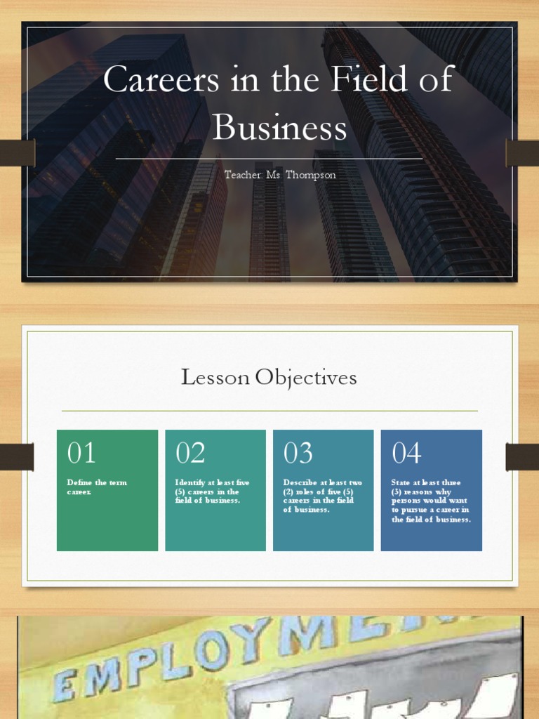 Careers Business Field Guide | PDF | World Wide Web | Internet & Web