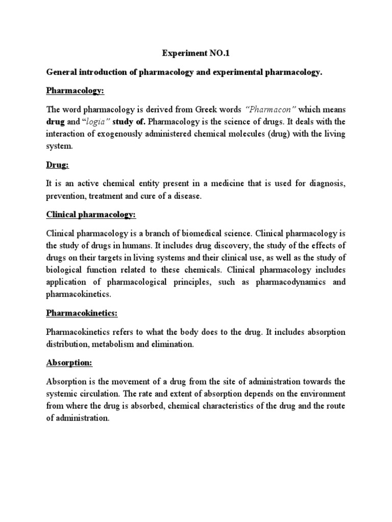 Practicals Pharmacology | PDF | Pharmacology | Ligand (Biochemistry)