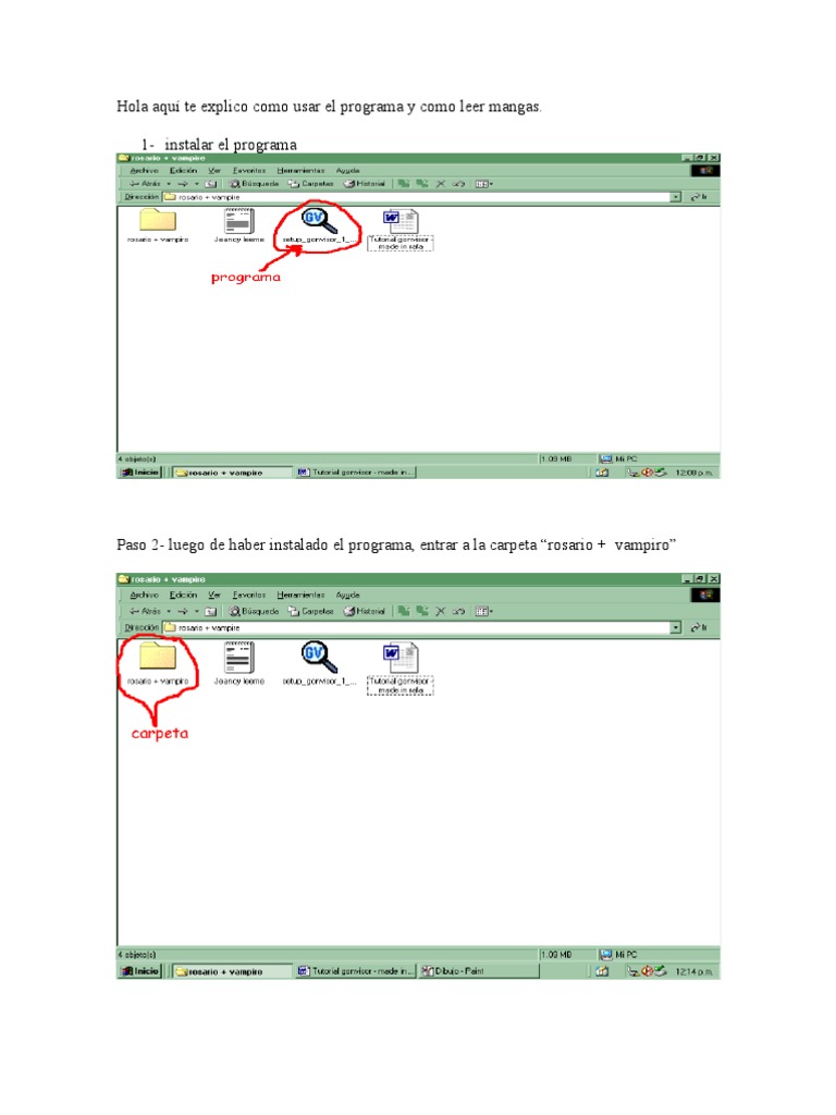 Tutorial Gonvisor para Leer Comics | PDF | Informática | Software