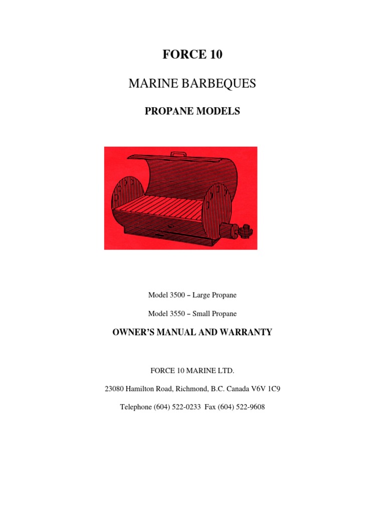 Force 10 BBQ | Download Free PDF | Screw | Nut (Hardware)