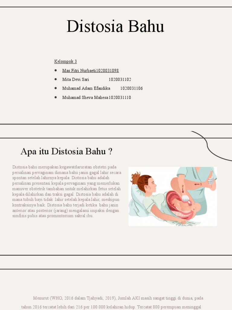Distosia Bahu | PDF