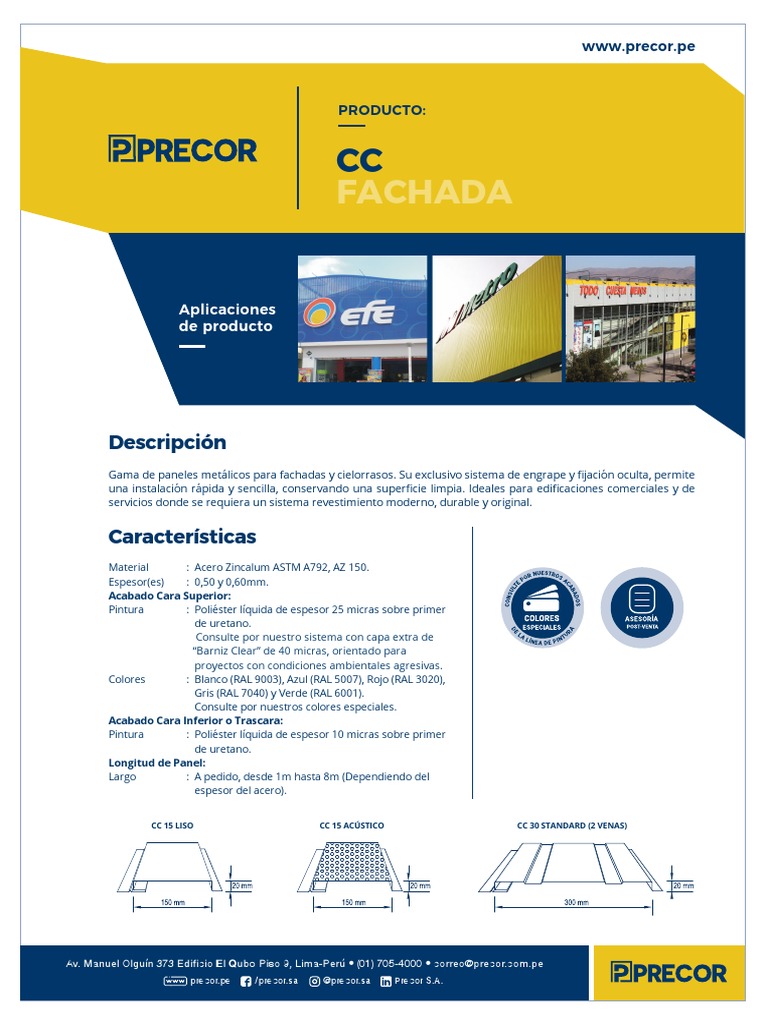 Ficha Técnica PRECOR | PDF | Pintar