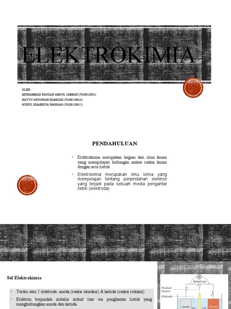 Elektrokimia | PDF | Metode & Bahan Ajar