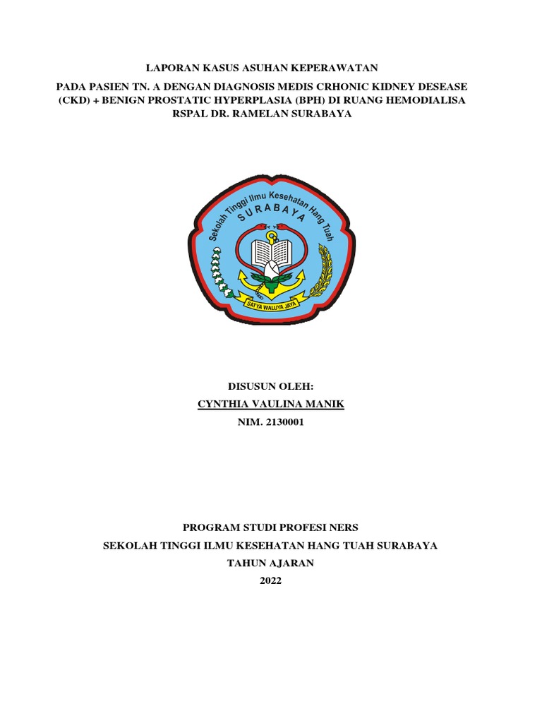 LK CKD+BPH - Cynthia Vaulina Manik - 2130001 | PDF