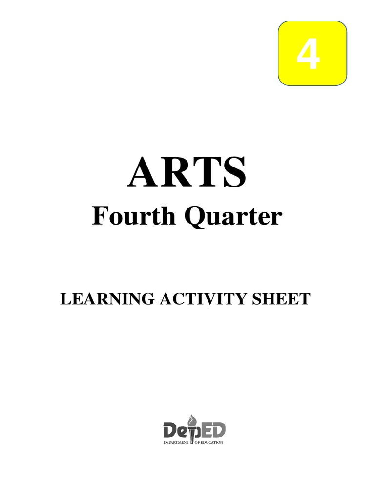 Arts 4 Las Q4 Mod1 | PDF