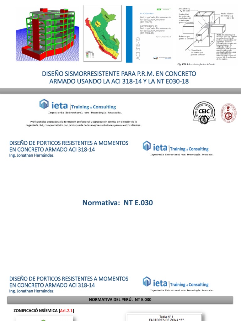 Introduccion A La Norma E030 | PDF | Hormigón | Ingeniero civil