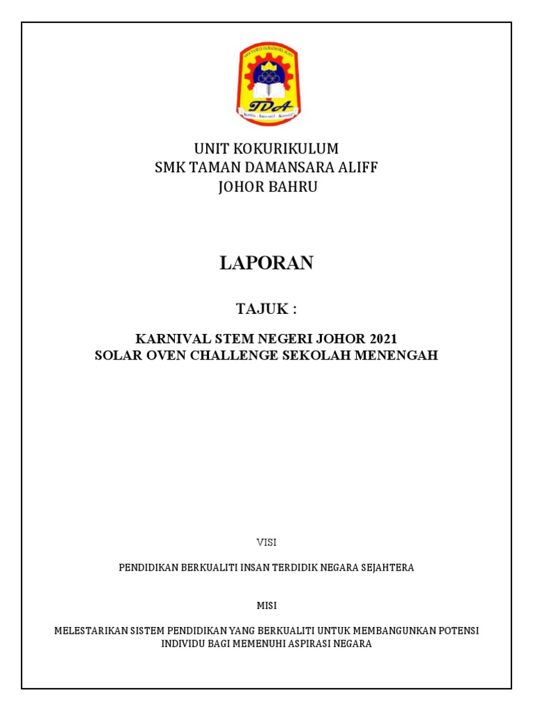 Laporan Solar Cooker | PDF