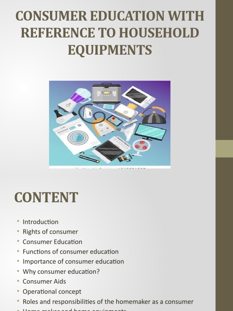 Consumer Education | PDF | Goods | Attitude (Psychology)