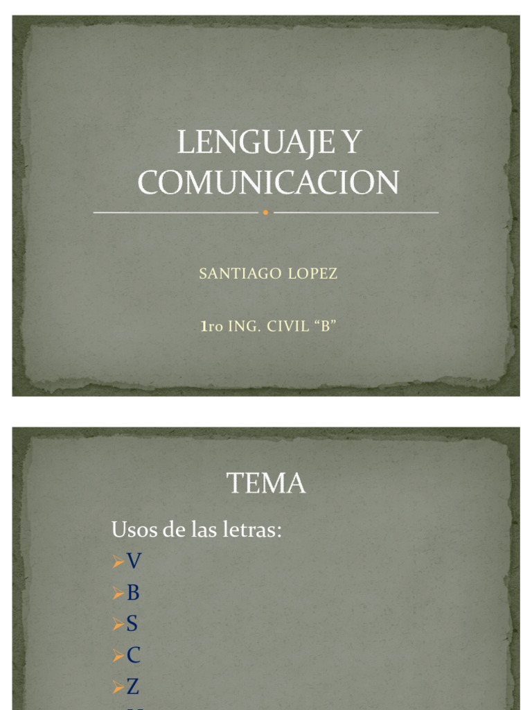 Uso Letras V, B, S, C, Z, H | PDF | Morfología Lingüística | Lingüística