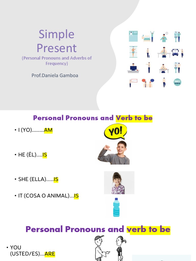 Class 1 Simple Present, ADV OF FREQUENCY | PDF | Semantic Units ...