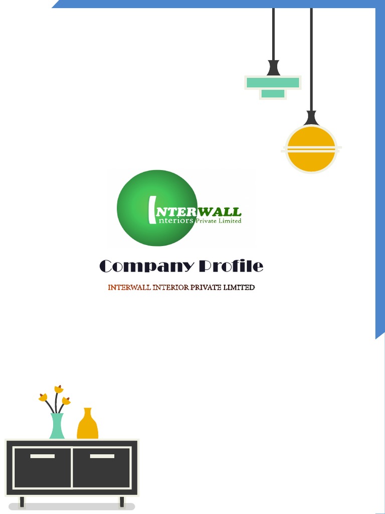 Interior Design Contract Company Profile | PDF | Interior Design