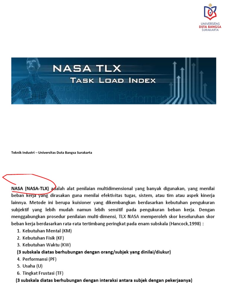 Materi Ke 5 NASA TLX | PDF