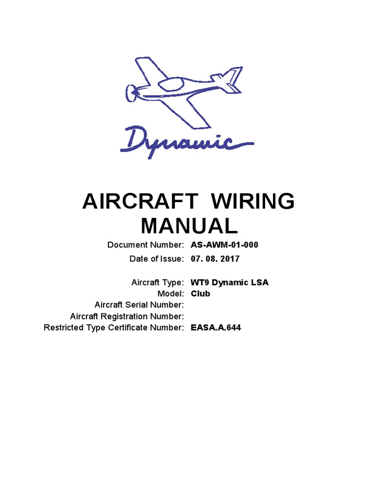 Aircraft Wiring Manual | PDF | Manufactured Goods | Transport