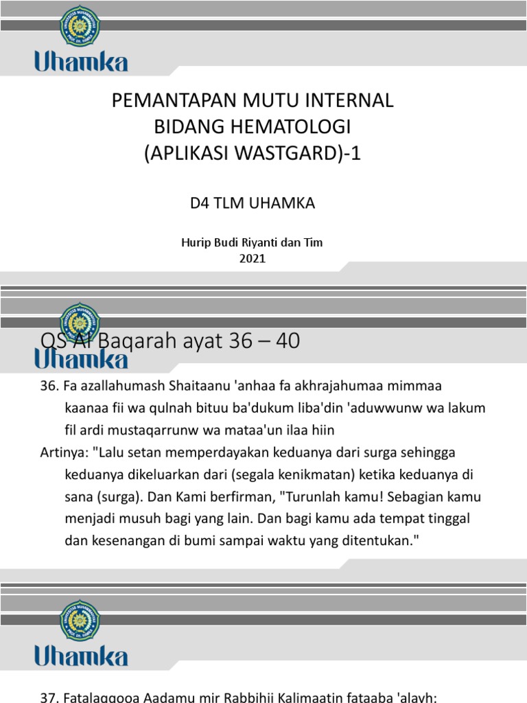 Materi 8 Praktek QC Dan VM D4 | PDF