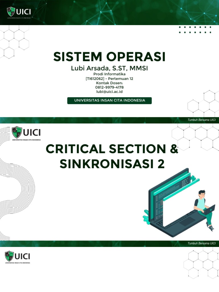 Lubi - SO - Pertemuan 12 | PDF | Komputer