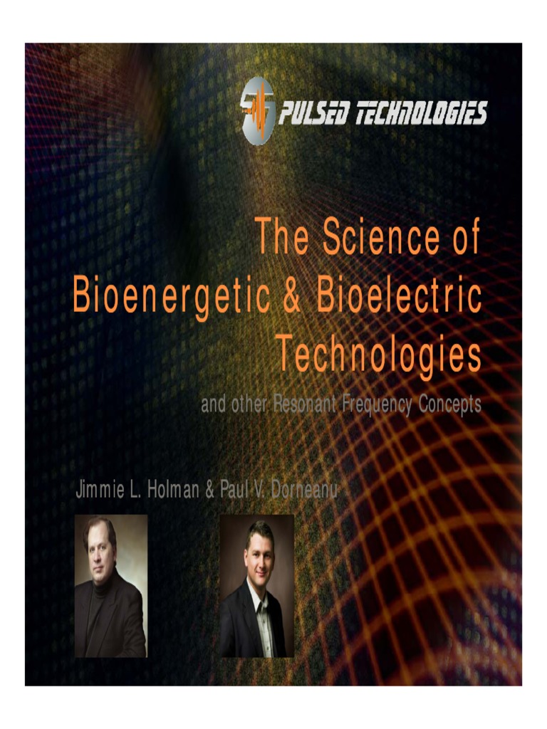 The Science of Bioenergetic Bioelectric Technologies | PDF | Molecules ...