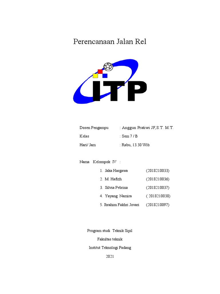 Perencanaan Konstruksi Jalan Rel KA | PDF