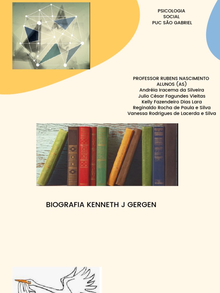 Biografia Keneth Gergen | PDF | Sociologia | Psicologia