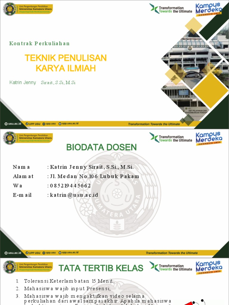 Panduan Teknik Penulisan Karya Ilmiah | PDF | Karier & Perkembangan ...