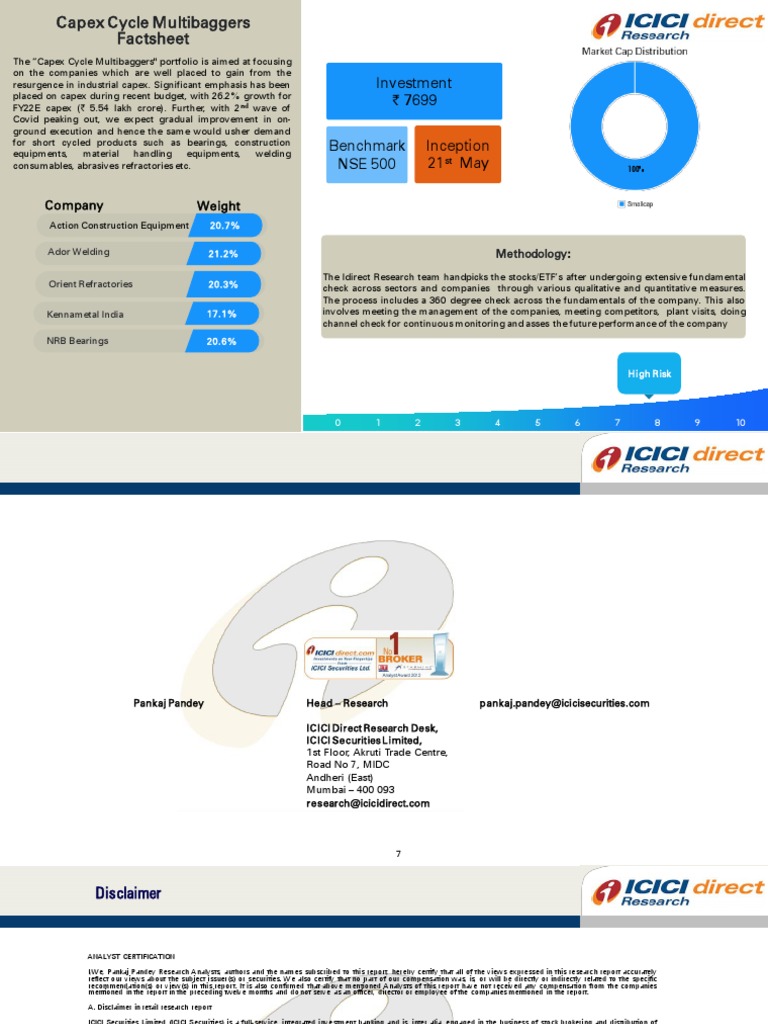 Capex Cycle Multibaggers | PDF | Securities (Finance) | Financial Analyst