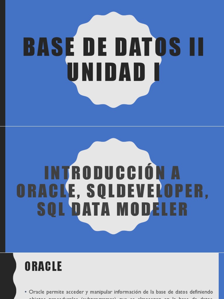 Programando Con PL-SQL - Unidad I | PDF | Pl / Sql | SQL
