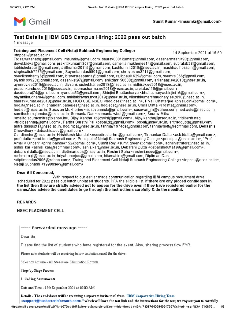 Gmail - Test Details __ IBM GBS Campus Hiring_ 2022 pass out batch ...